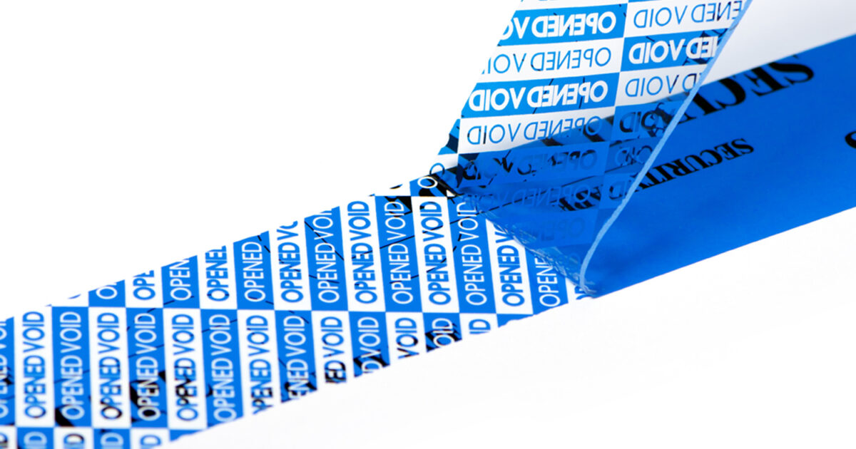 Security tape with serrated edges for easy use |… | Seal King Europe